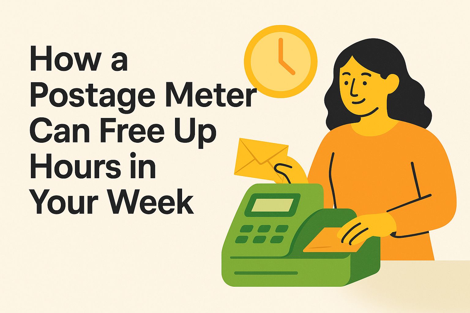 How a Postage Meter Can Free Up Hours in Your Week